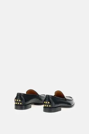 TOD'S Moccasin Slipper With Metal Studs
