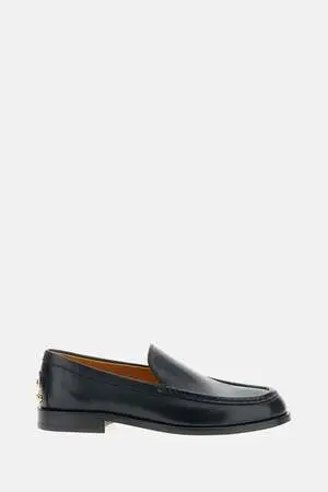 TOD'S Mocassino Pantofola Gommini Metallo - Nero