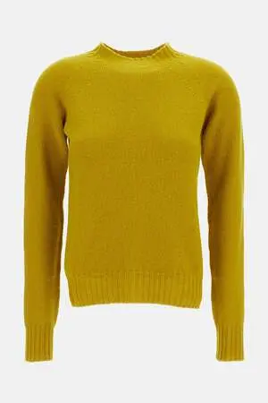 DRUMOHR Wool Crew Neck Sweater - Giallo