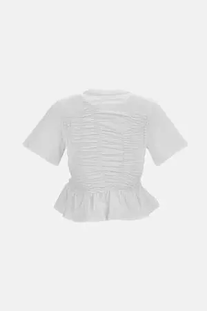 Cecilie Bahnsen Ace T-shirt Jersey - White