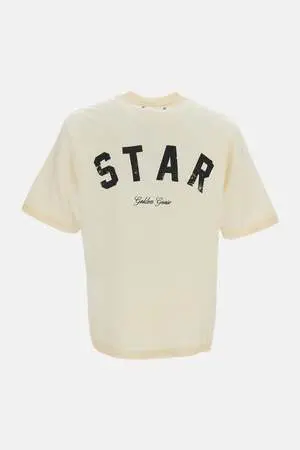 GOLDEN GOOSE Star" Relaxed Fit Cotton T-shirt