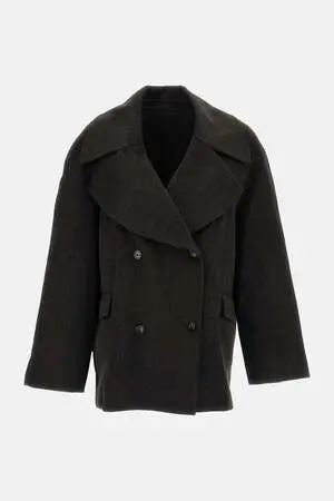 Loulou De Saison Neil Double-breasted Jacket - Brown