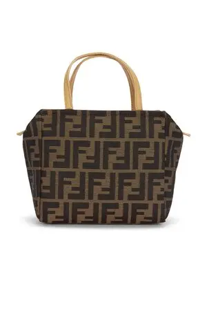 Fendi Zucca Tote Bag - Brown