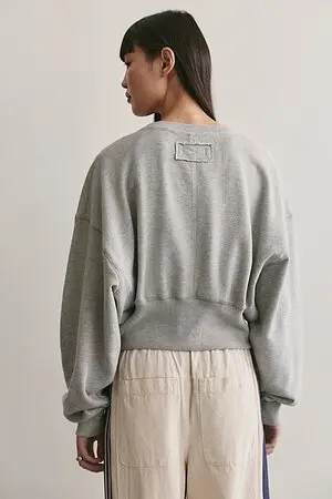 Free People We The Free All Day Pullover - Heather Grey