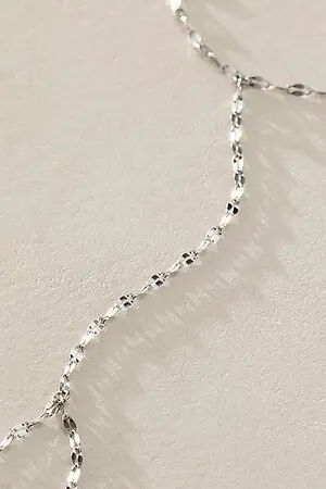 Free People Kozakh Sparkly Handchain - Silver