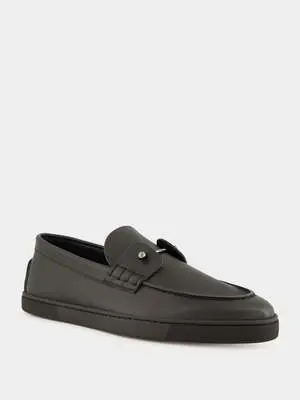 CHRISTIAN LOUBOUTIN Chambeliboat Boat Shoes - Black
