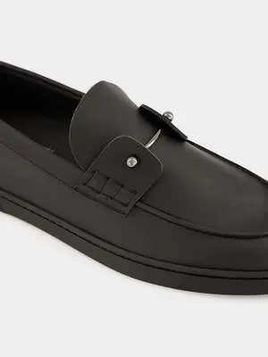 CHRISTIAN LOUBOUTIN Chambeliboat Boat Shoes - Black