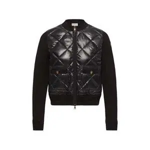 Moncler Jackets Bomber Jackets - Black
