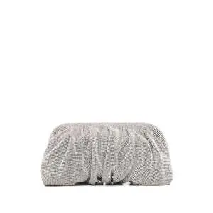 Benedetta Bruzziches Crystal Embellished Clutch Bag - Silver