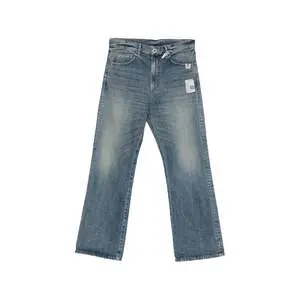 Mihara Yasuhiro Denim Regular & Straight-leg Jeans - Blue
