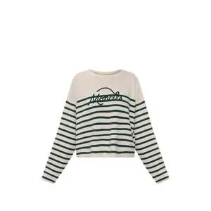 Moncler Neutrals Knitwear Jumpers - Cream