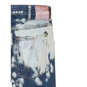 VIVIENNE WESTWOOD Ranch Bleached Straight-leg Jeans