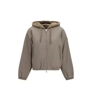 Moose Knuckles Zip-up Hooded Jacket - Green