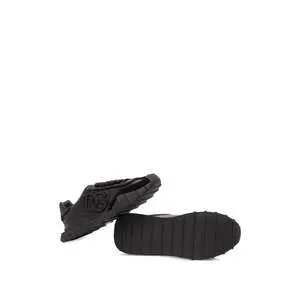 Dolce & Gabbana Suede Panel Low-top Sneakers - Black