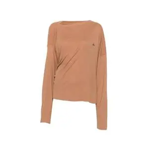 VIVIENNE WESTWOOD Long Sleeve Top - Brown