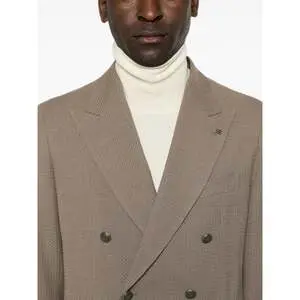 Tagliatore Grey Jackets Blazers