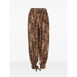 Andamane Tapered Paisley Print Trousers