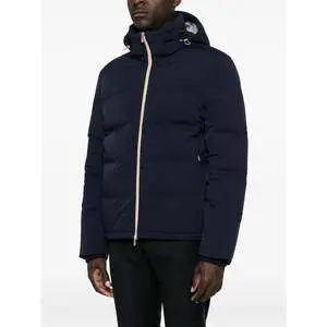 Brunello Cucinelli Padded Hooded Jacket - Blue