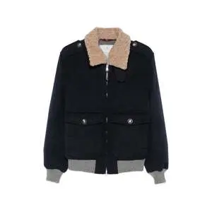 Brunello Cucinelli Jackets Bomber Jackets - Blue