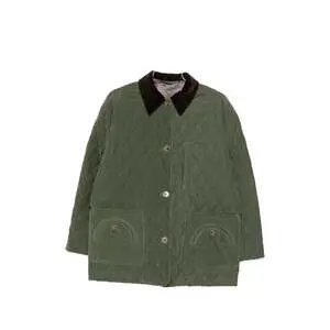 BLAZÉ MILANO Quilted Corduroy Jacket - Green