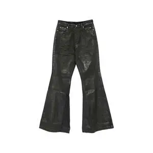 Rick Owens Denim Bootcut Jeans - Black