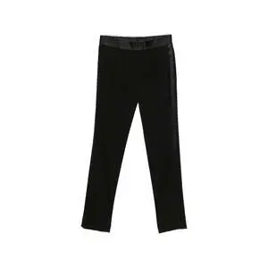 Giorgio Armani Trousers Tailored Trousers - Black