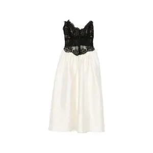 SELF-PORTRAIT Neutrals Dresses Cocktail & Party Dresses - Cream