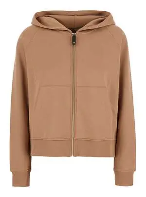 Max Mara Marea Cotton Hoodie - Cream