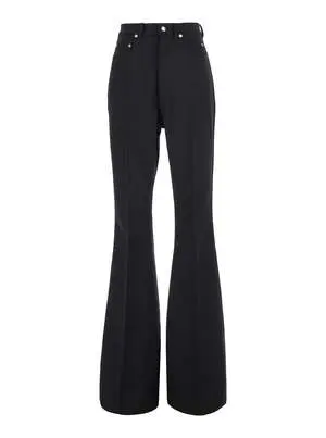 Rick Owens Bolan Bootcut Cotton Pants - Multicolor