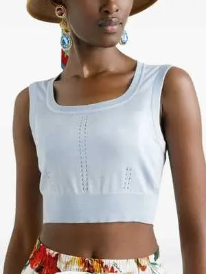 Dolce & Gabbana Silk-blend Top