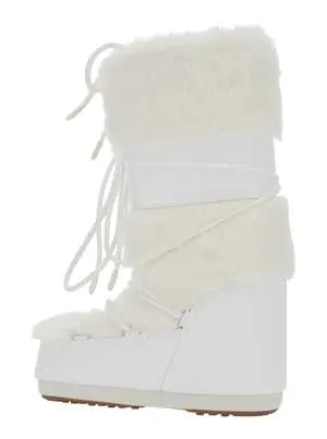 Moon Boot Icon Faux Fur Boots - Multicolor