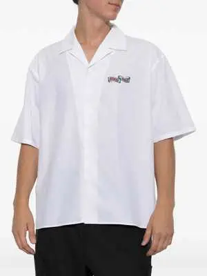 Kenzo Short-sleeved Shirt With Tiger Print