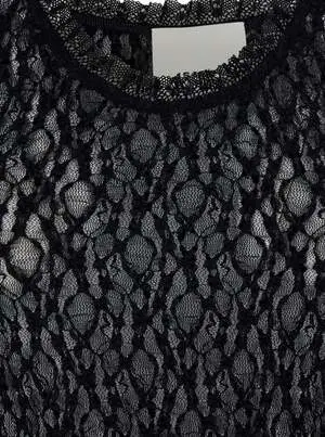 Isabel Marant Étoile Belsane" Lace Trimmed Long Dress - Multicolor