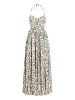 Dolce & Gabbana Floral Maxi Dress - Multicolor