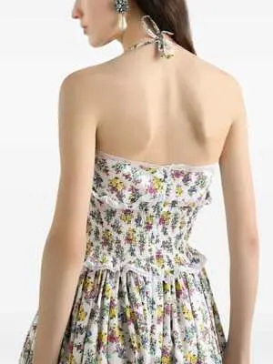 Dolce & Gabbana Floral Maxi Dress - Multicolor
