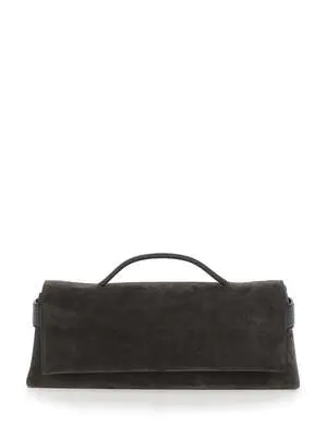 Brunello Cucinelli Suede Clutch With Side Detail - Multicolor