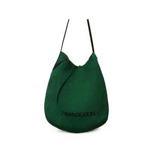 JW Anderson Logo Plaque Shoulder Bag - Green