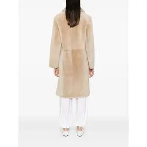 YVES SALOMON Faux Fur Coat