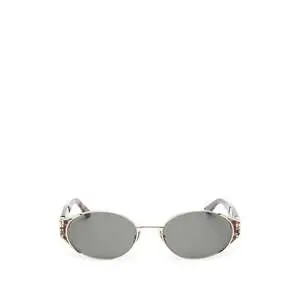 Saint Laurent Oval Sunglasses - Gold