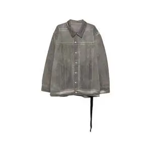 Rick Owens RICK OWENS DRKSHDW Denim Jacket Gray