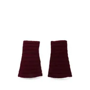 LISA YANG Cashmere Fingerless Gloves - Red