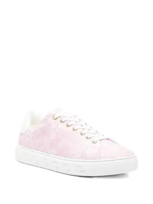 Versace Low-top Sneakers With Baroque Pattern