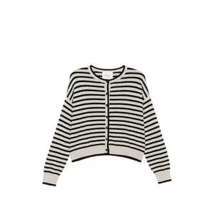 LISA YANG Neutrals Knitwear Cardigans - Cream