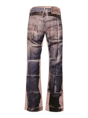 Acne Studios Printed Denim Jeans - Multicolor