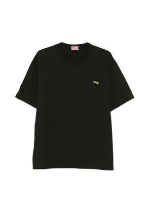Kenzo Leaping Tiger Patch T-shirt - Black