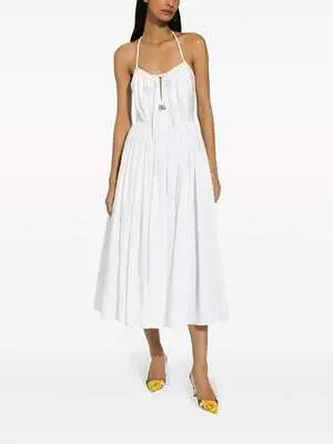 Dolce & Gabbana Halter Neck Midi Dress