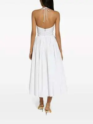 Dolce & Gabbana Halter Neck Midi Dress
