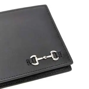 Gucci Leather Wallet With Horsebit Detail