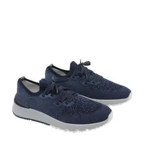 Brunello Cucinelli Knitted Runner Sneakers With Logo