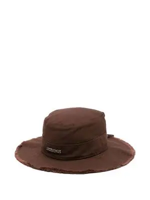 Jacquemus JACQUEMUS Le Bob Artichaut Bucket Hat Brown